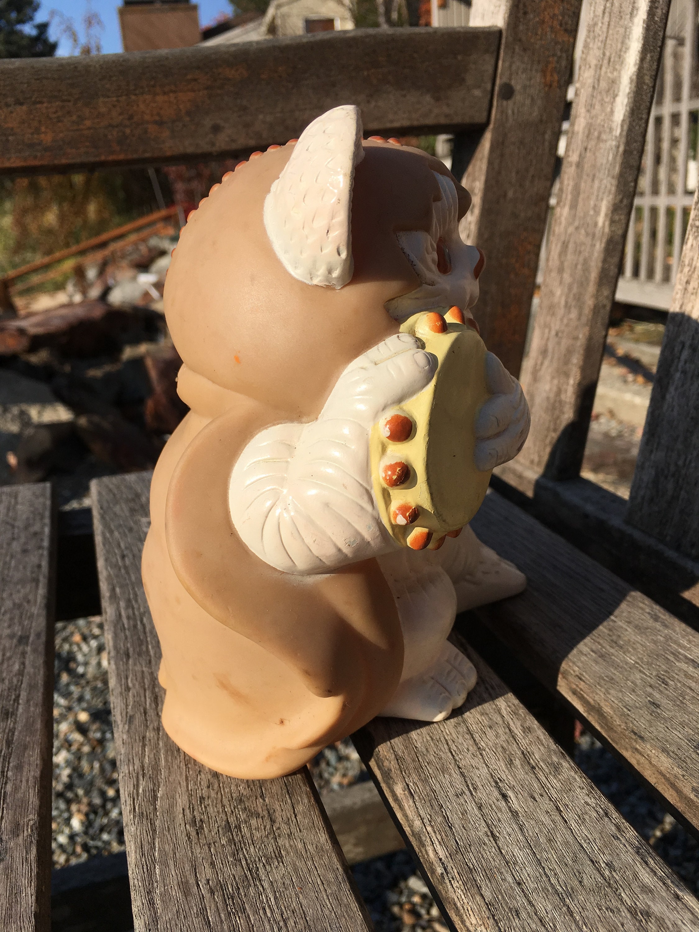 1983 Wicket the Ewok Princess Kneesaa Coin Bank Return of the Jedi Adam ...