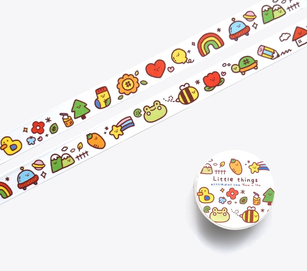 Little Things Washi Tape Cute Doodle Washi Tapes Random Items Washi ...