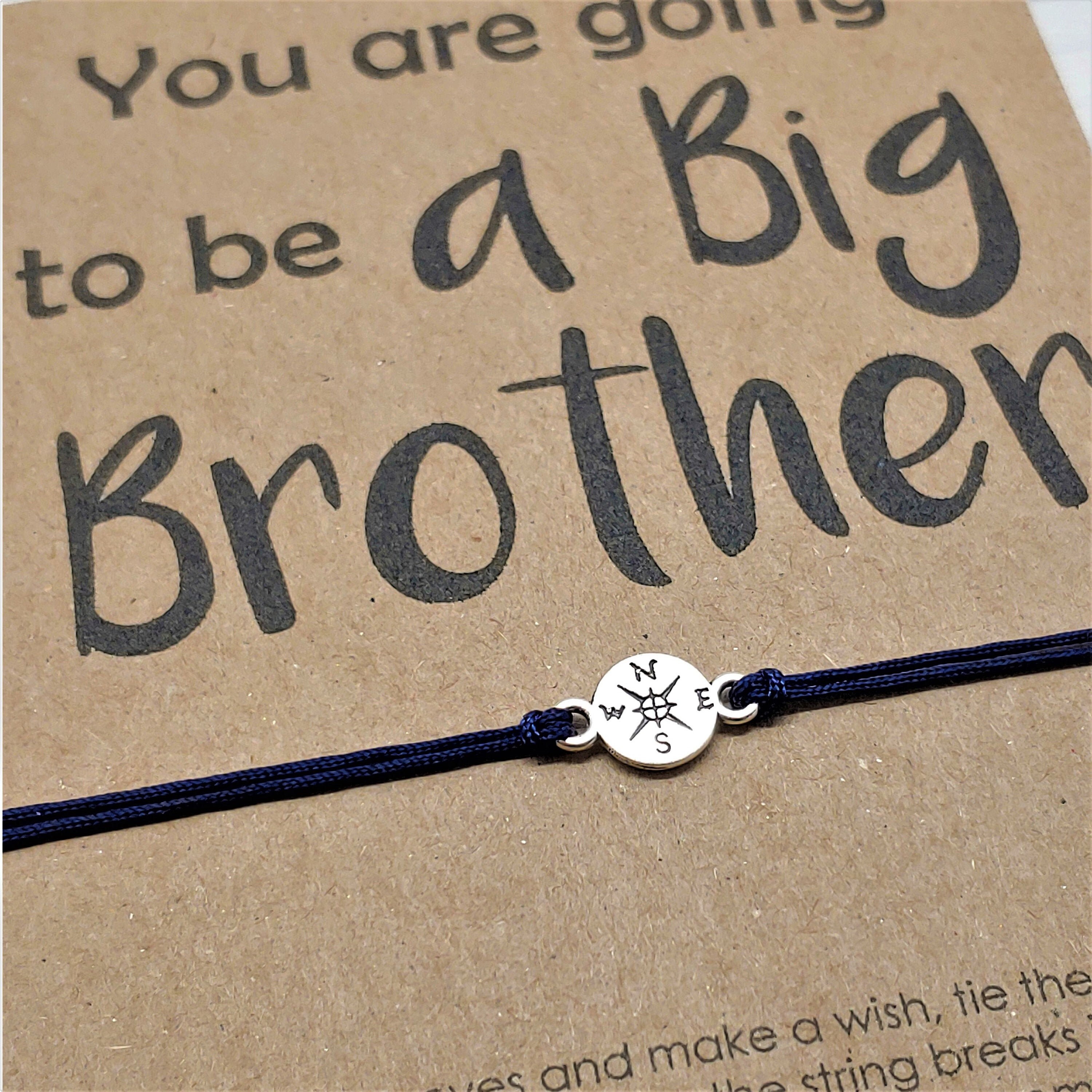 New Brother Bracelet Children Wish Bracelet Sibling Friendship - Etsy
