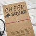 Cheerleader Bracelet Cheer Squad Bracelet Cheerleader Gifts - Etsy