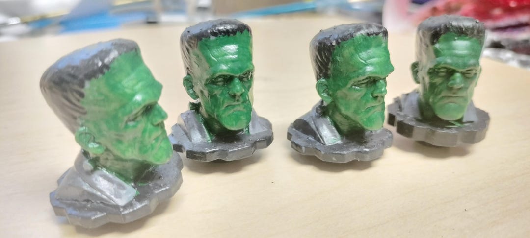 Frankenstein's Monster Tire Valve Caps (4 per Set) - Etsy