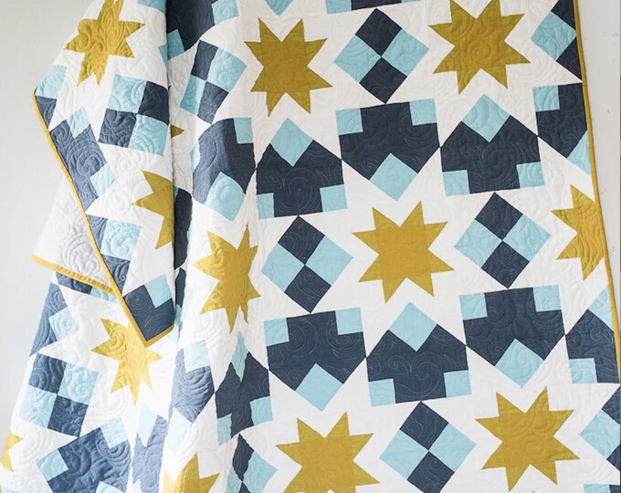 Night Stars Paper Quilt Pattern by Emily Dennis - Etsy