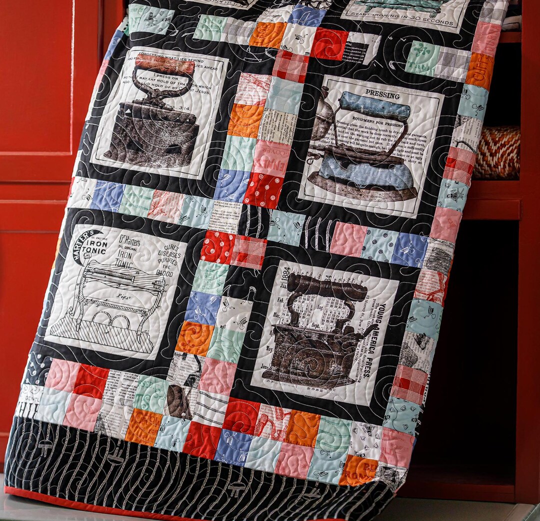 Pressing Patchwork Quilt Kit - Etsy