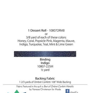 Ombre Triangles Paper Quilt Pattern by Vanessa Christenson - Etsy