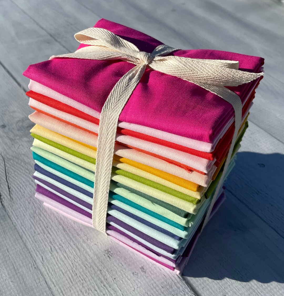 Tula Pink Mythical Solids 22pc Fat Quarter and Half Yard Bundles - Etsy