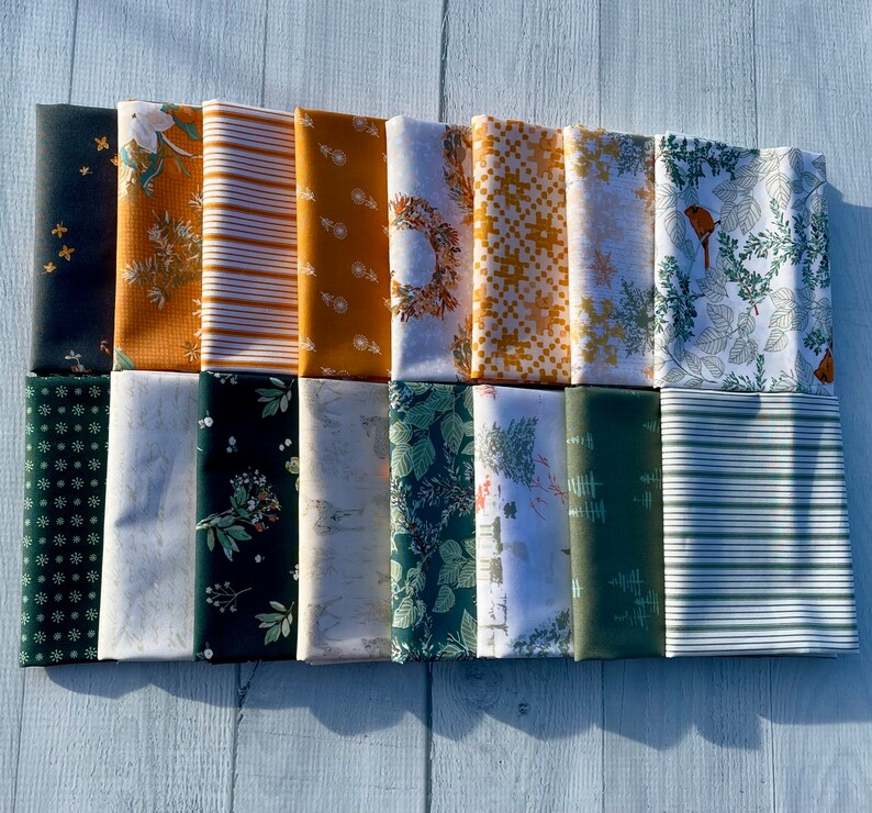 Juniper 16pc Fat Quarter and Half Yard Bundles by Sharon Holland - Etsy