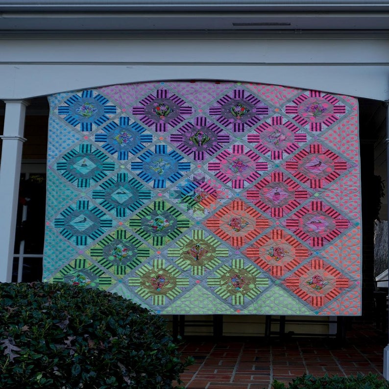 Everglow Star Cluster Quilt Kit by Tula Pink - Etsy