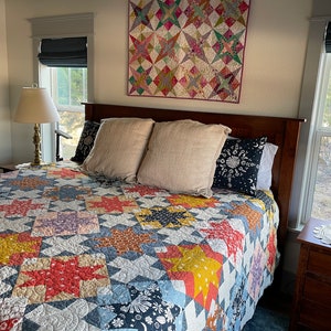 The Maggie Quilt Pattern by Erica Jackman of Kitchen Table Quilting - Etsy