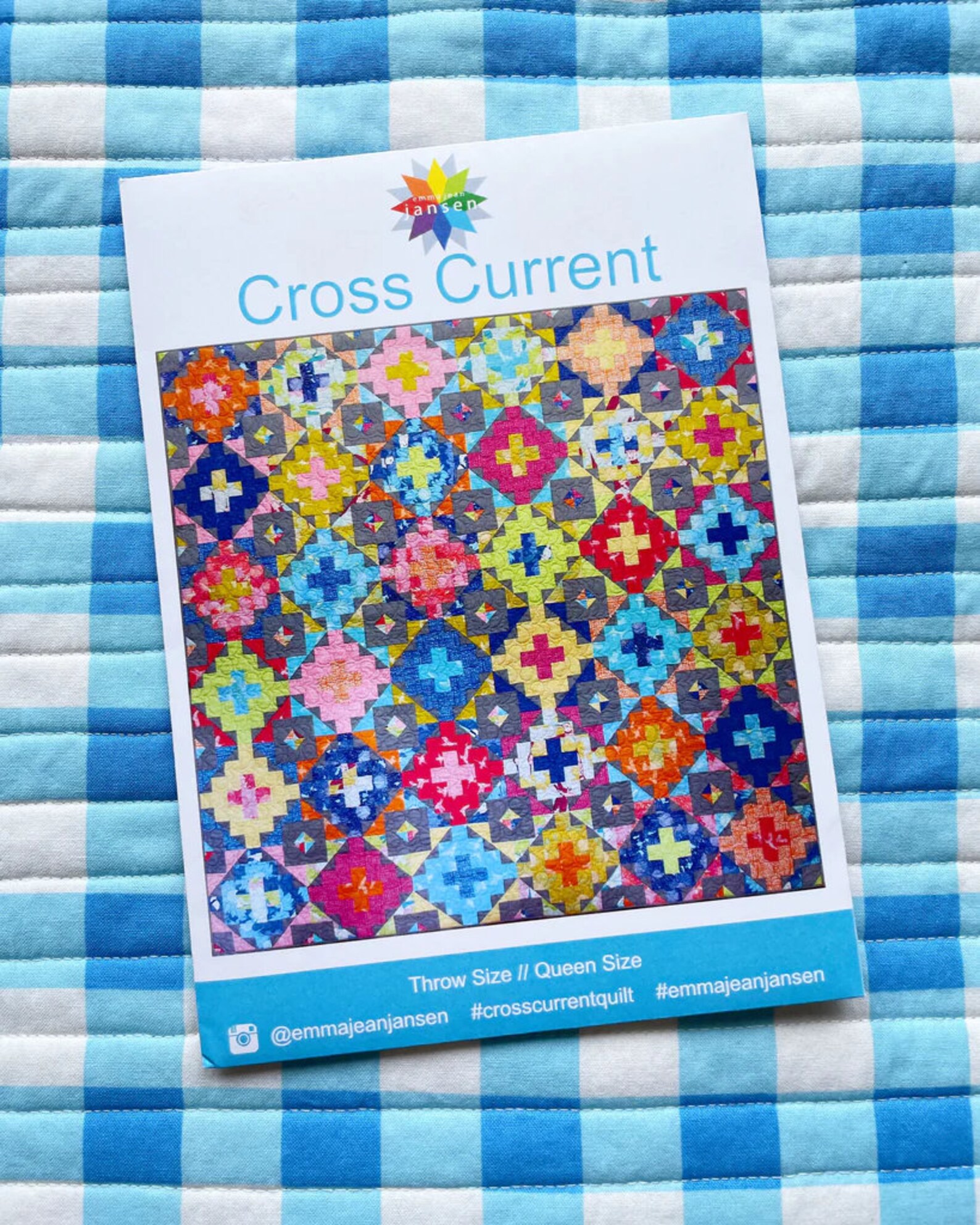 Cross Current Paper Quilt Pattern by Emma Jean Jansen - Etsy