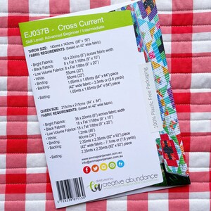 Cross Current Paper Quilt Pattern by Emma Jean Jansen - Etsy