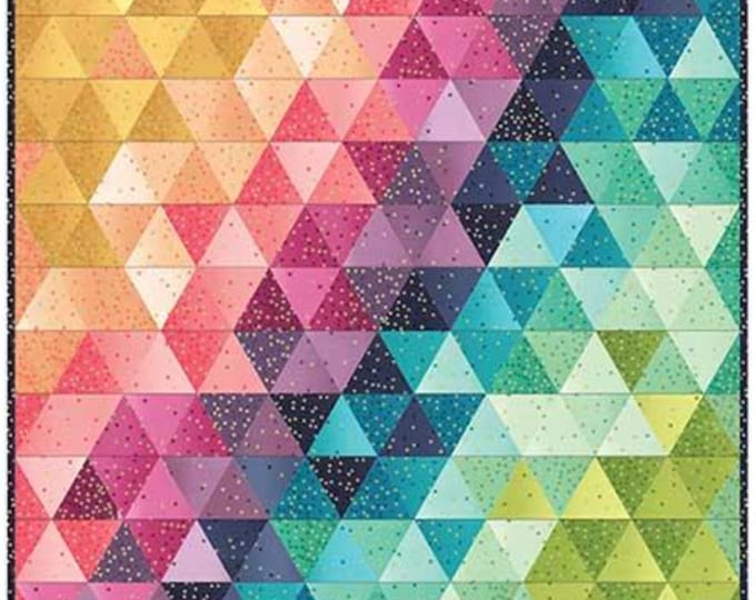 Ombre Triangles Paper Quilt Pattern by Vanessa Christenson - Etsy