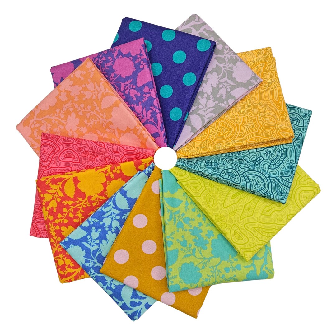 Tula's Wildflower 12pc Fat Quarter Bundle by Tula Pink - Etsy