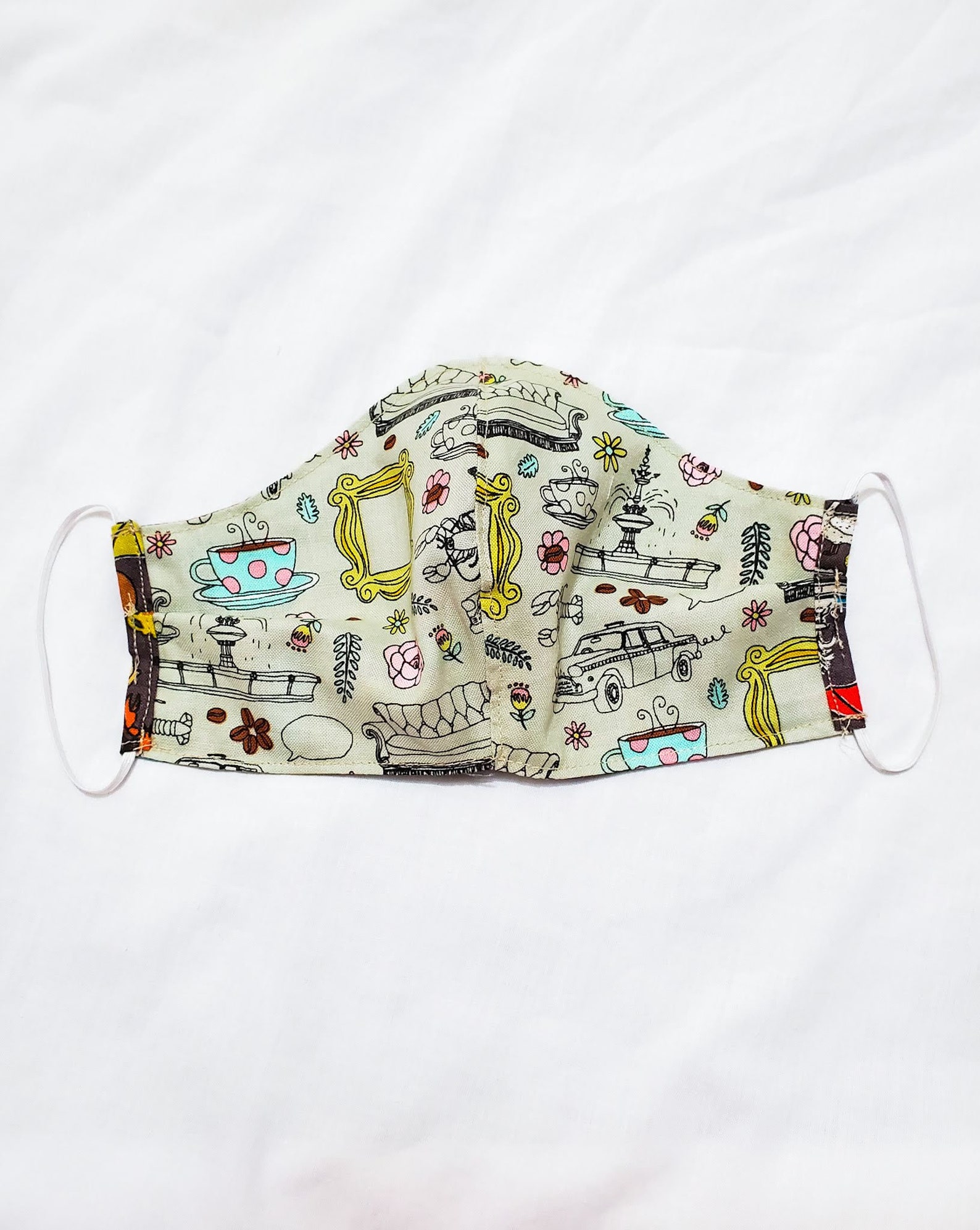 Reversible Friends Tvshow Face Mask-friends Face Mask-non | Etsy