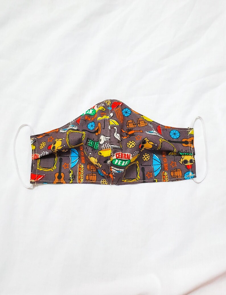 Reversible Friends Tvshow Face Mask-friends Face Mask-non | Etsy