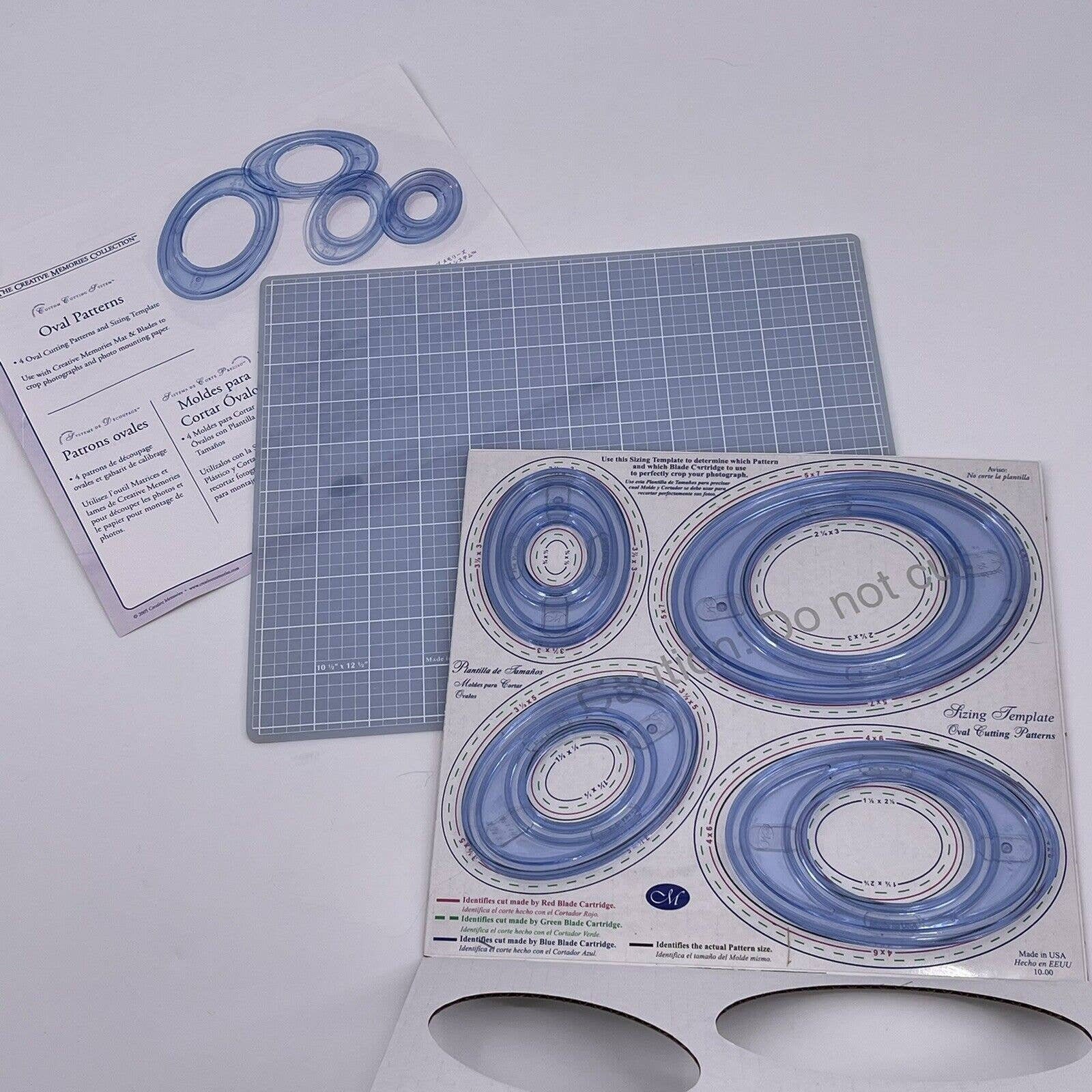 Oval Templates Or Patterns