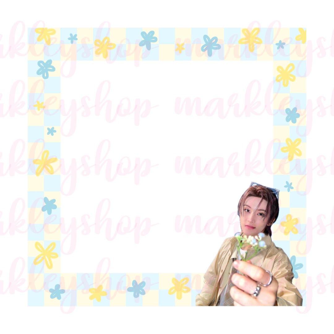 Printable NCT Mark Flowers Memo Sheets (DIGITAL ITEM - 1 Pdf) - Etsy