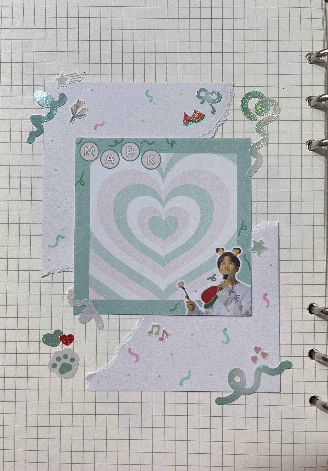 NCT Mark Loose-leaf Memo Sheets - Etsy