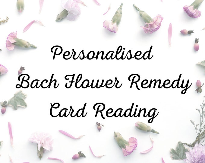 Bach Flower Divination Cards Pack - Etsy