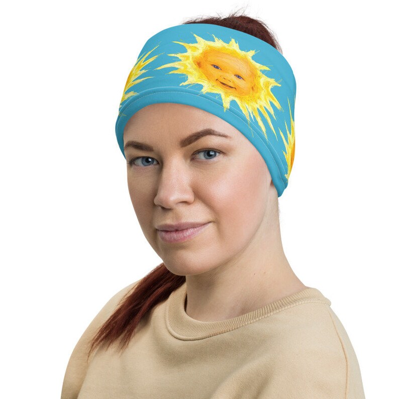 Baby Sun Face Mask, Teletubbies Bandana, Serie Face Scarf, Time for ...