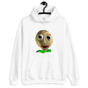 Baldi Amazed Hoodie, Baldi's Basics Hoody, Video Game Pullover, Gift ...