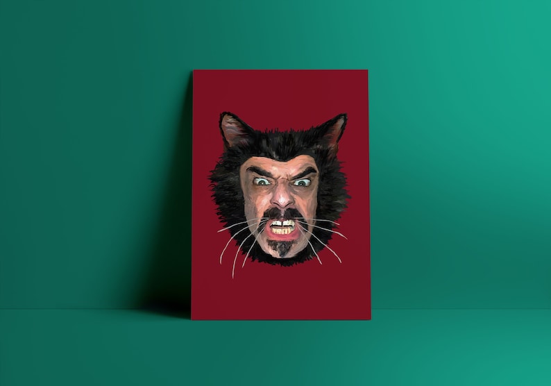 Vlad the Cat Art Print WWDITS Fanart Print Horror Comedy - Etsy Hong Kong