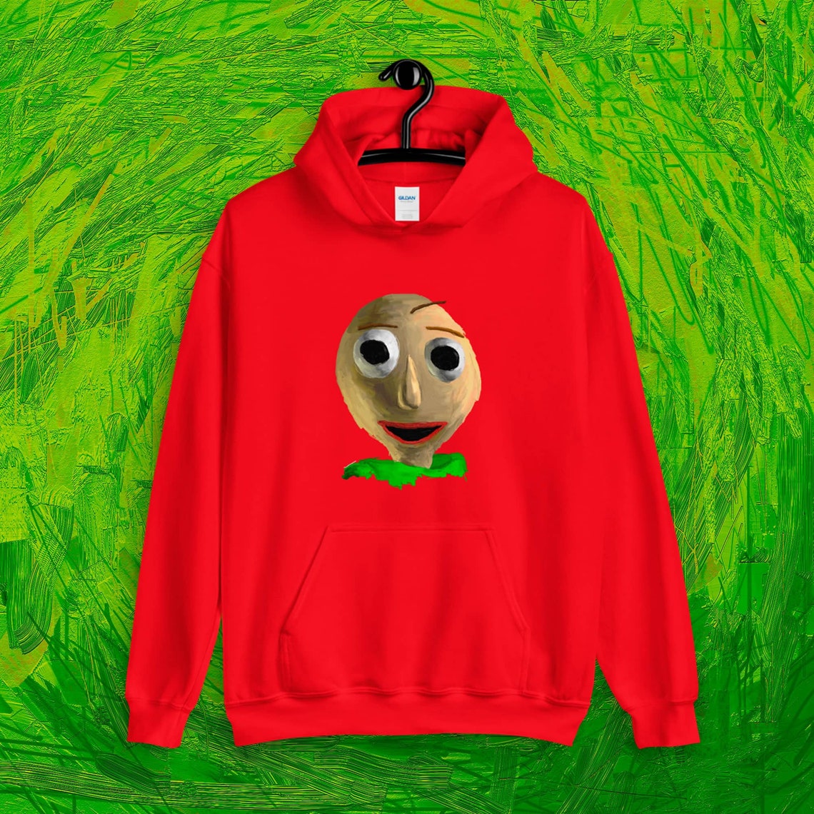 Baldi Amazed Hoodie Baldi's Basics Hoody Video Game - Etsy