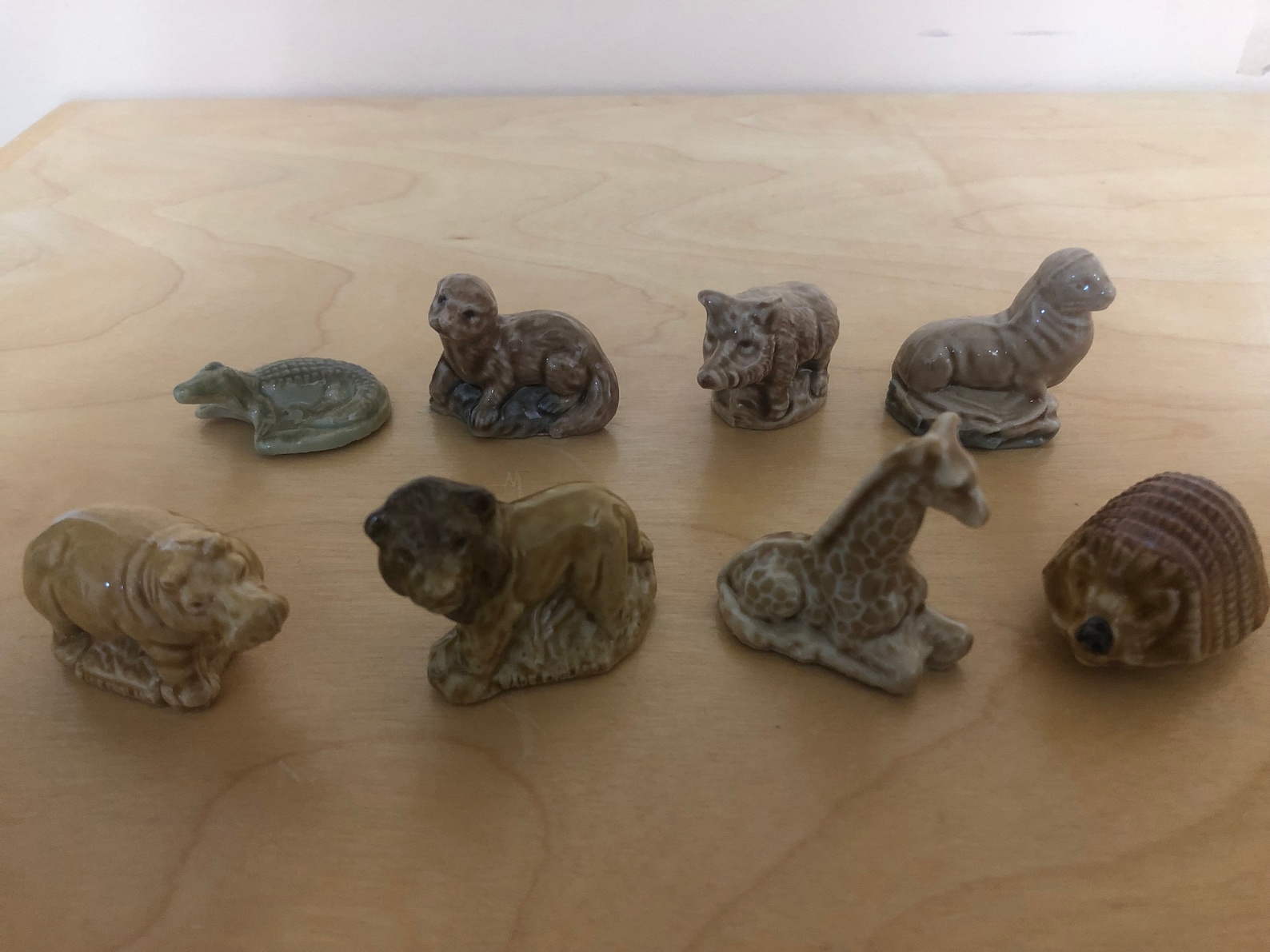 Two MINT Sets WADE Animal & Nursery Rhyme Red Rose Tea Figurine England ...