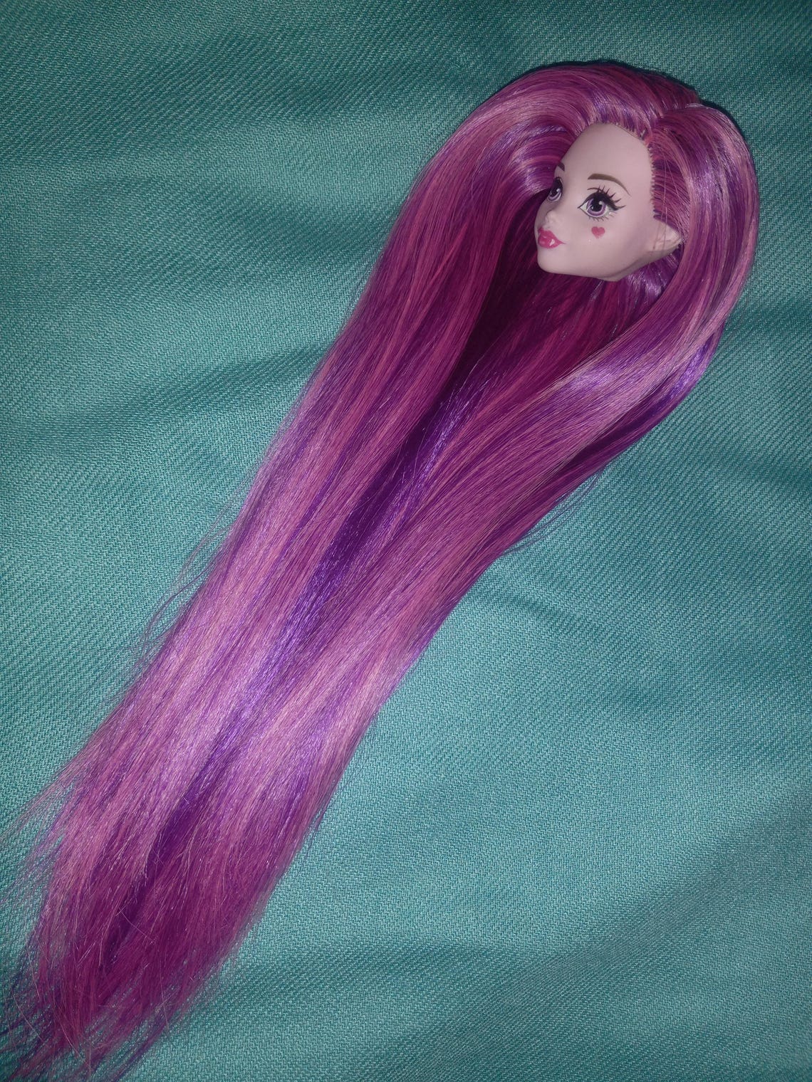 Ooak Saran Monster High Draculaura Doll Head - Etsy