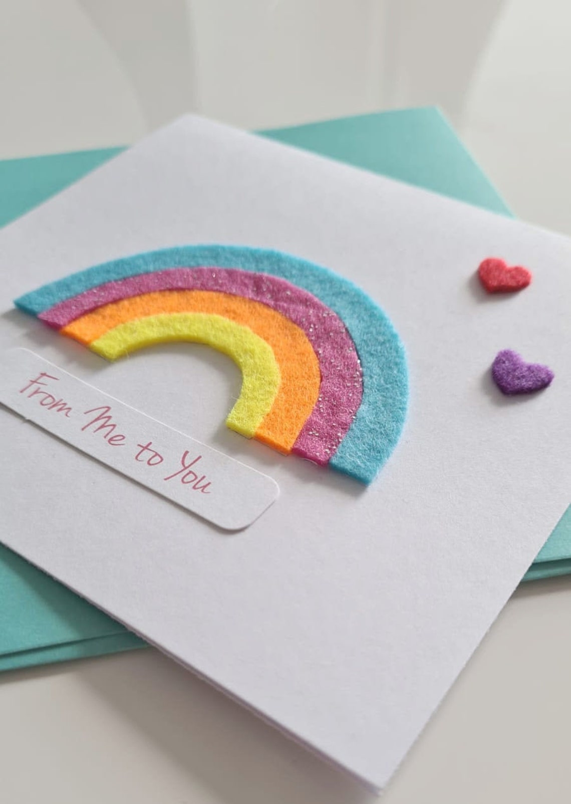 Rainbow Greeting Card Rainbow Card Rainbow Card for Kids | Etsy