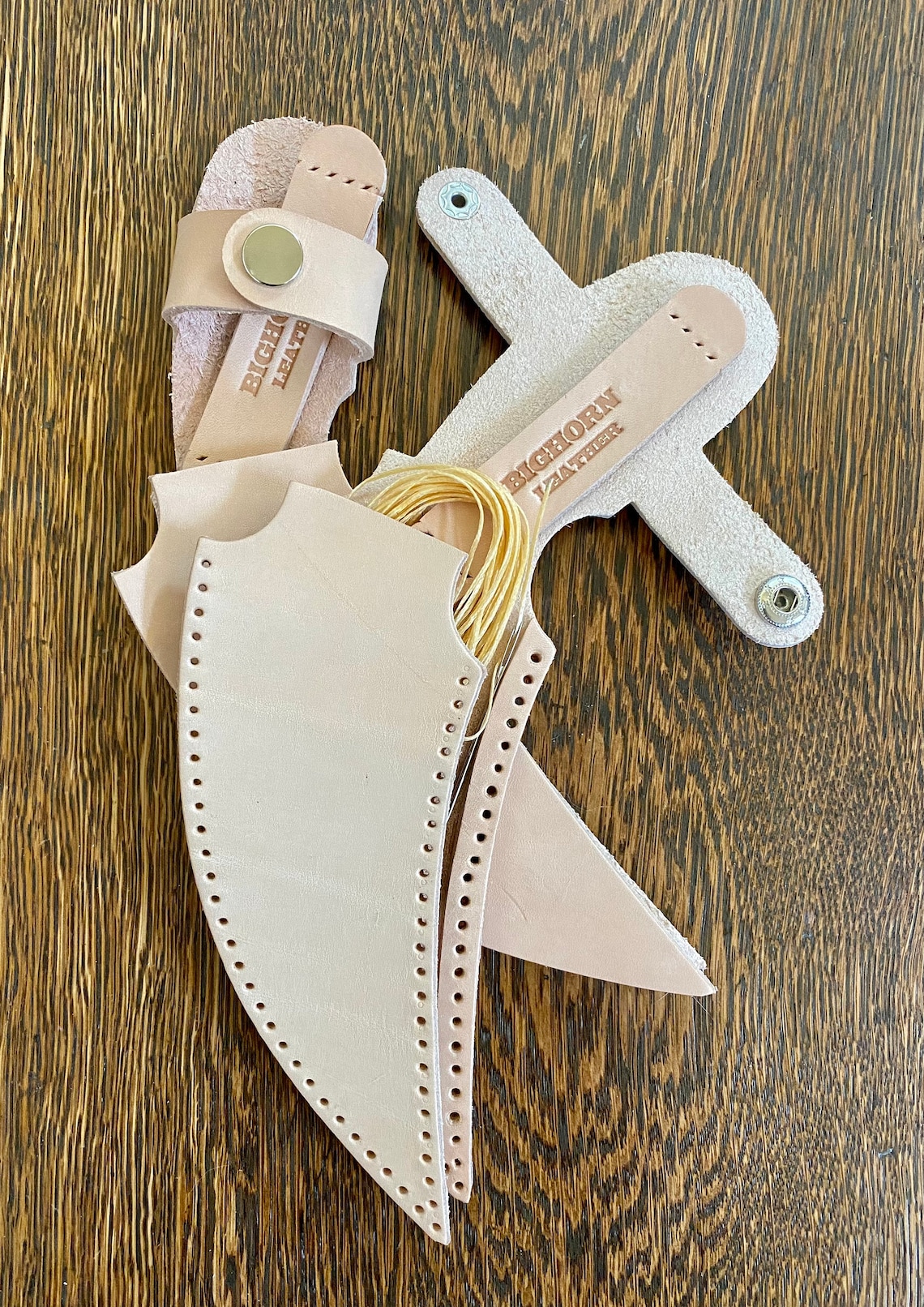 DIY Karambit Sheath. Veg Tanned Leather Build It Your Way Kit. | Etsy