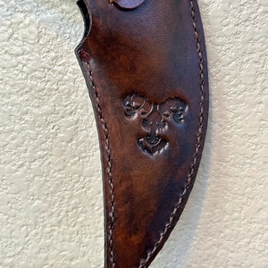 Leather Sheath for Karambit Style Knife. - Etsy