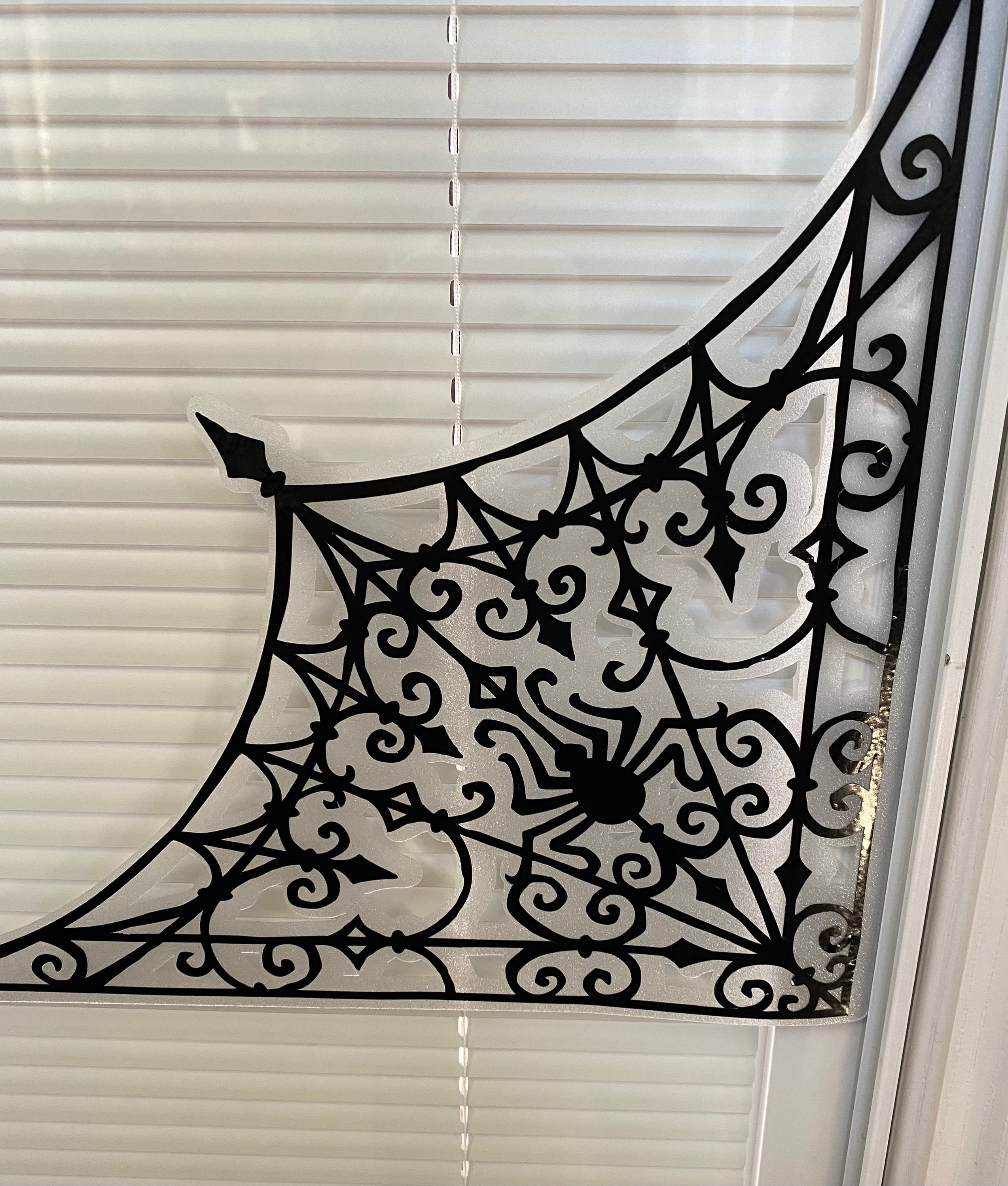 Spooky Corners Window Cling - Etsy