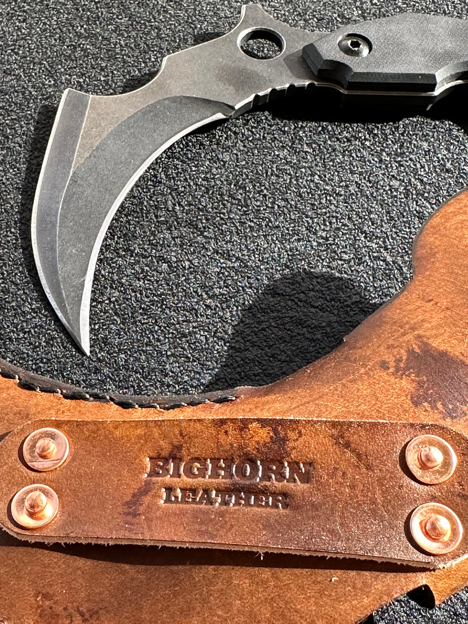 Leather Sheath for the Ccanku Karambit. - Etsy