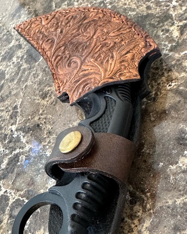 Leather Sheath for Karambit Style Knife. - Etsy