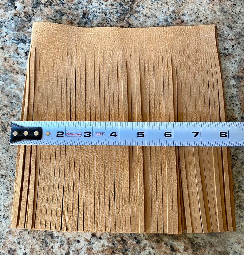 DIY Suede Fringe Craft Project Fringe Color Cinnamon. - Etsy