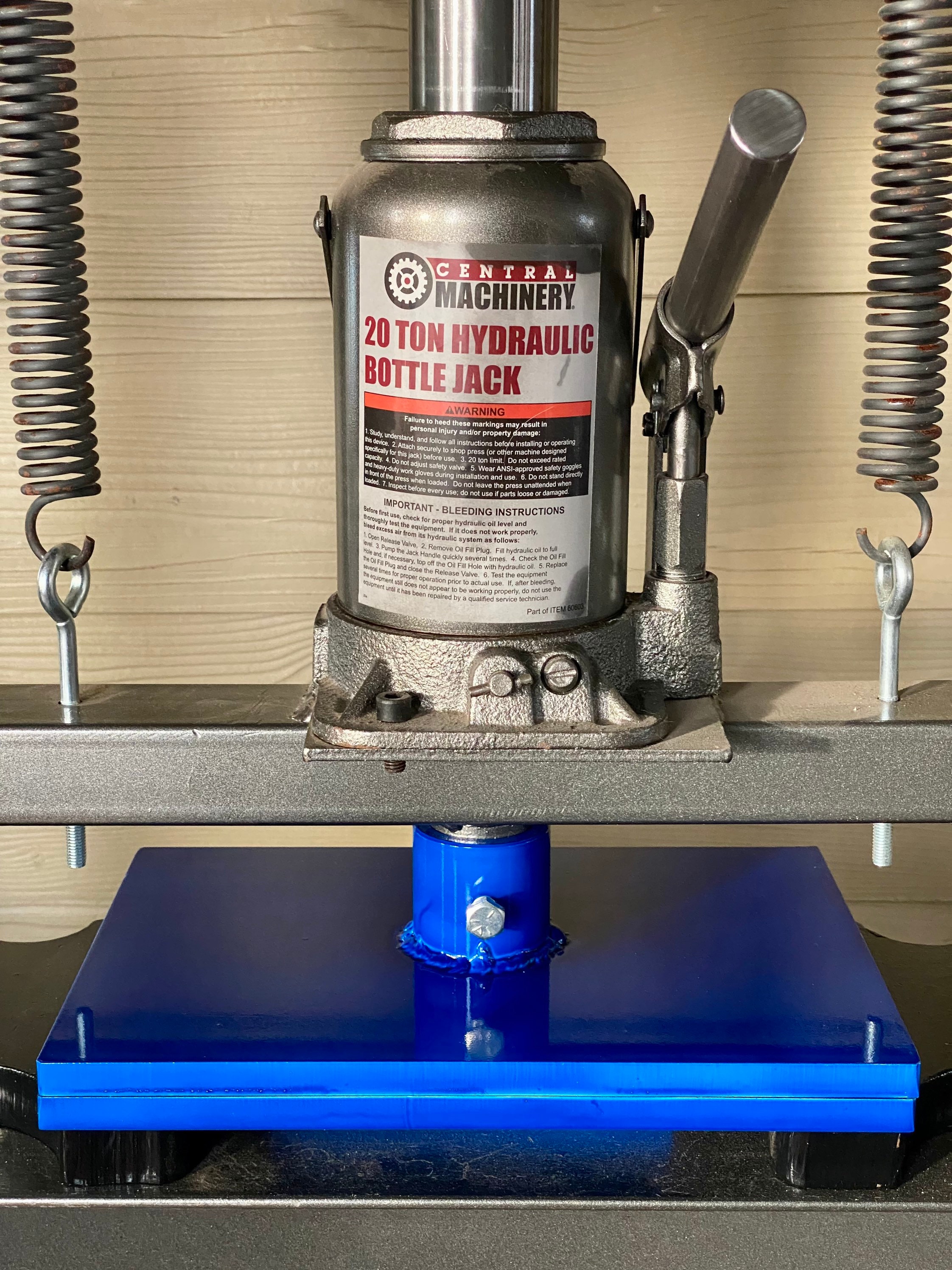 Hydraulic 20 Ton Press Plates. - Etsy