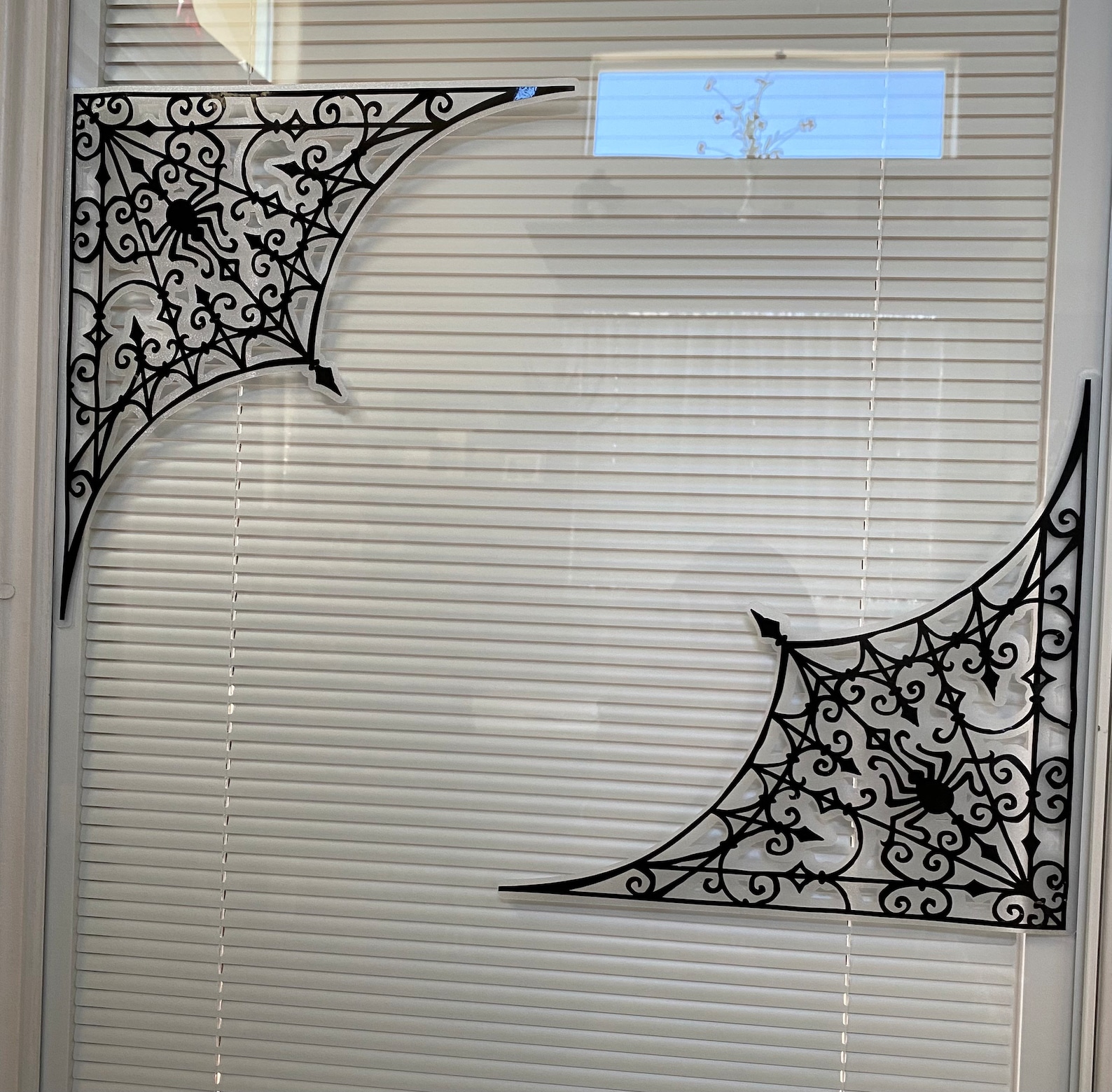 Spooky Corners Window Cling - Etsy