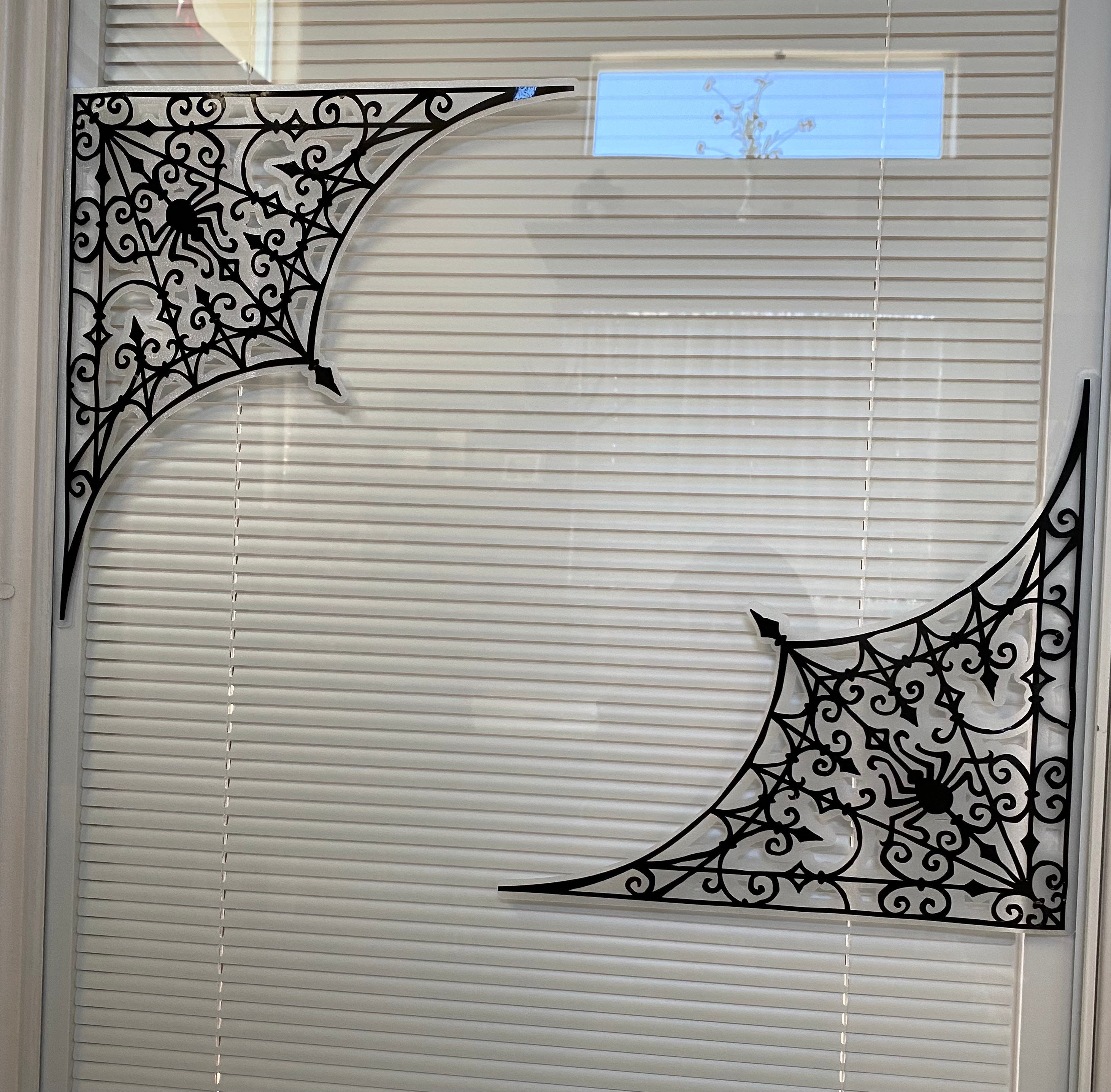 Spooky Corners Window Cling - Etsy