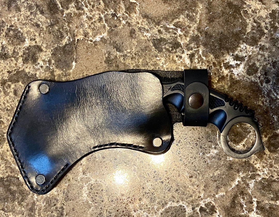 Zombie Sheath for Karambit Style Knife. Universal Mount on Belt ...
