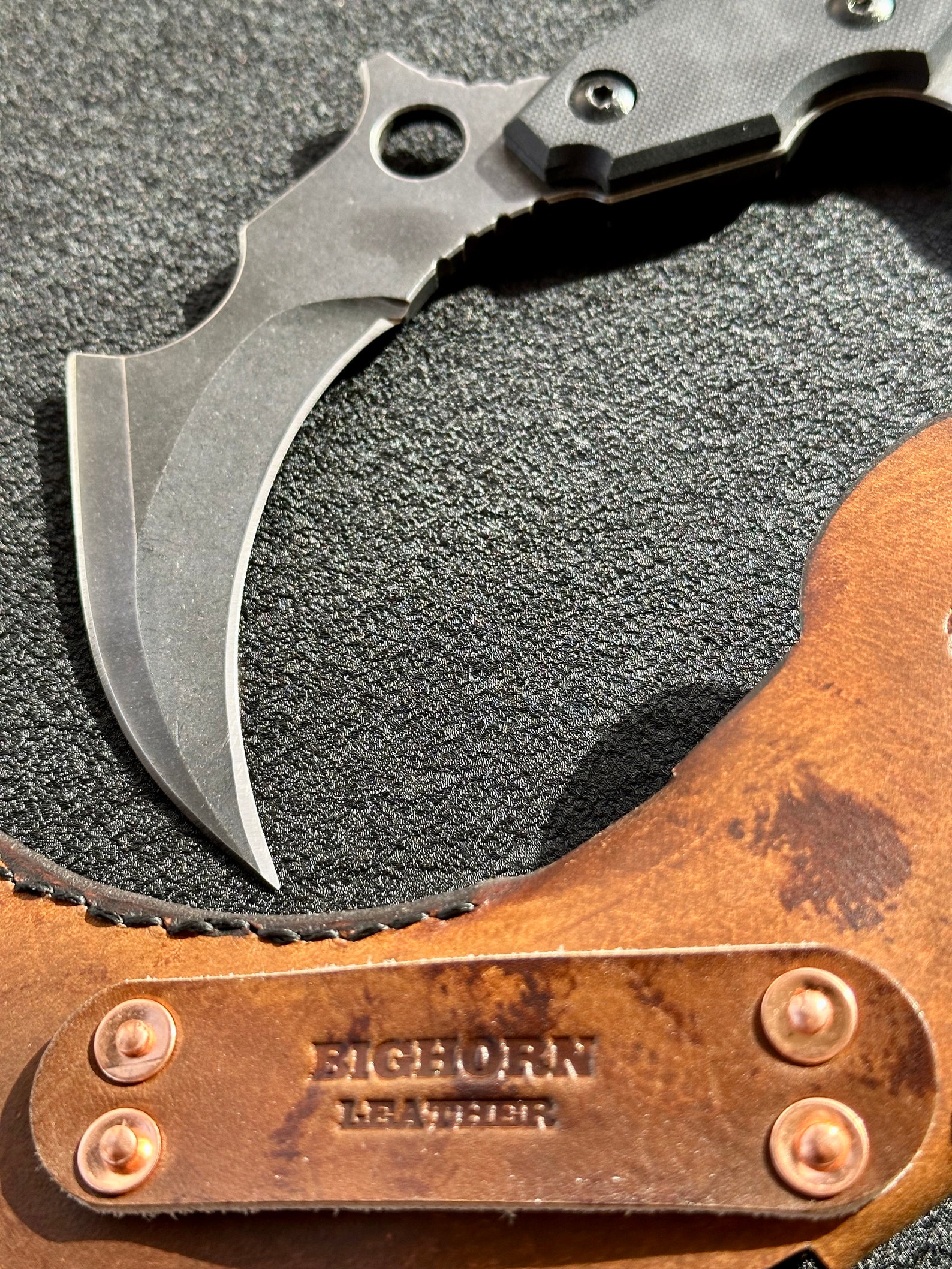 Leather Sheath for the Ccanku Karambit. - Etsy