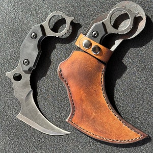 Leather Sheath for the Ccanku Karambit. - Etsy