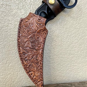 Leather Sheath for Karambit Style Knife. - Etsy