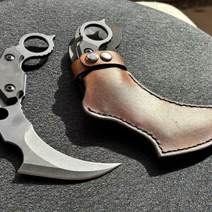 Leather Sheath for the Ccanku Karambit. - Etsy