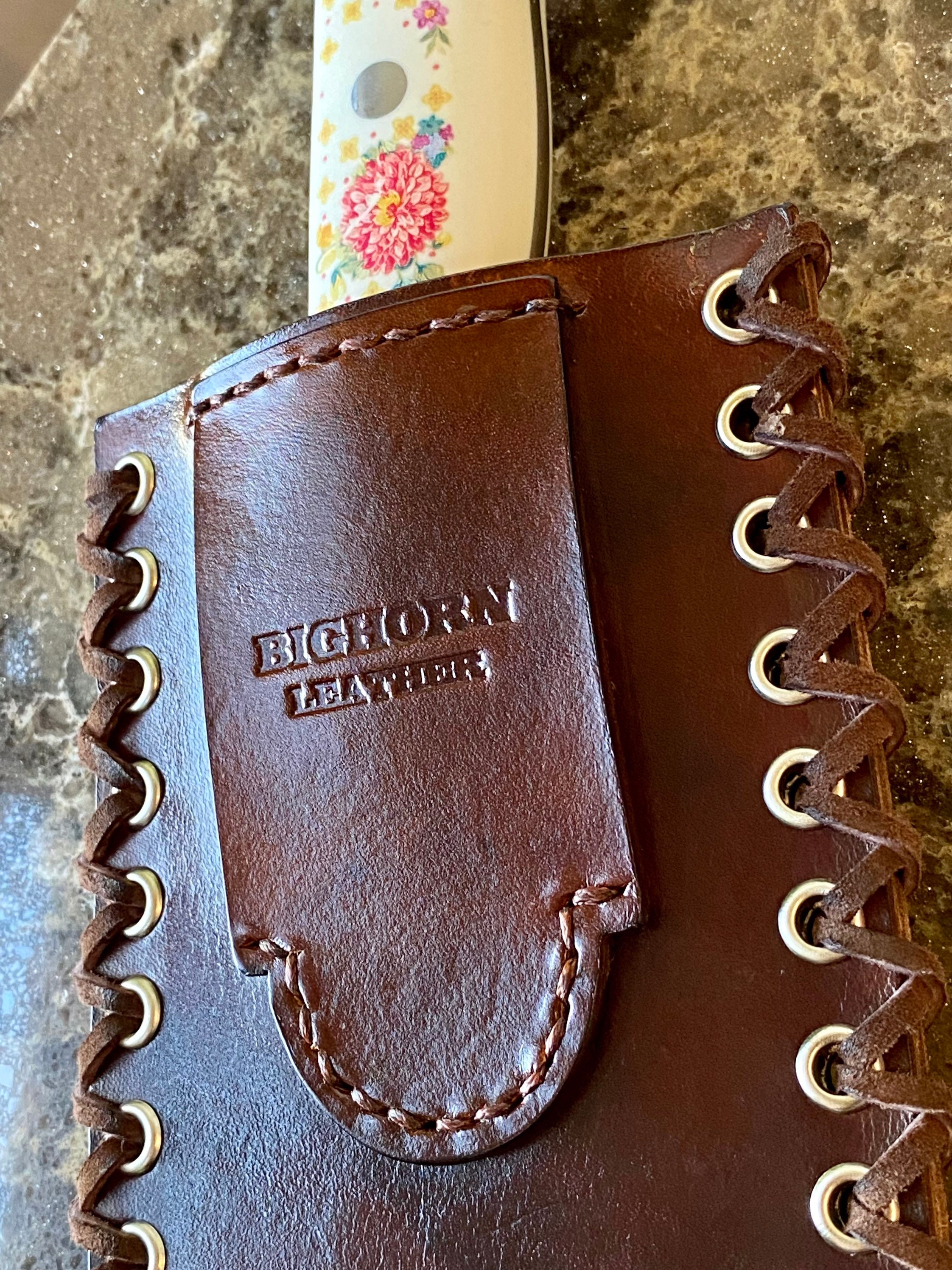 Large Chef Knife Sheath Hand Made With Full Grain Veg Tanned | Etsy