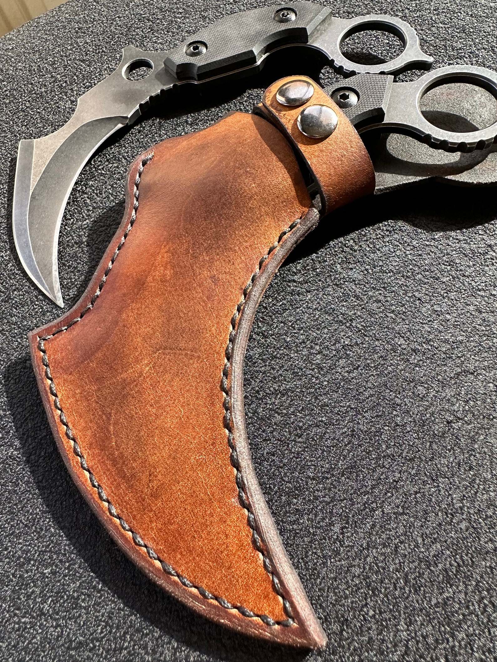 Leather Sheath for the Ccanku Karambit. - Etsy