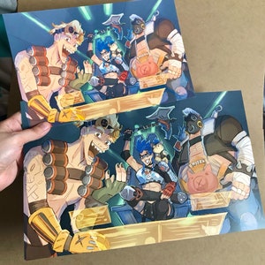 Junker Team (overwatch) [print] - Etsy