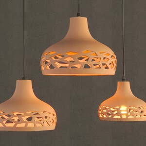 Ceramic Pendant Light, Decor, Handmade Pendant Lights for Kitchen ...