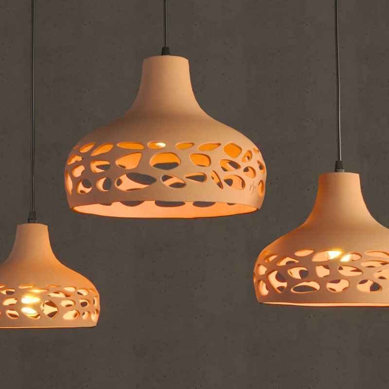 Ceramic Pendant Shade - Etsy