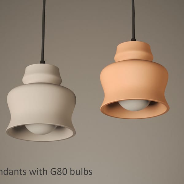 Porcelain Pendant Lights - Etsy