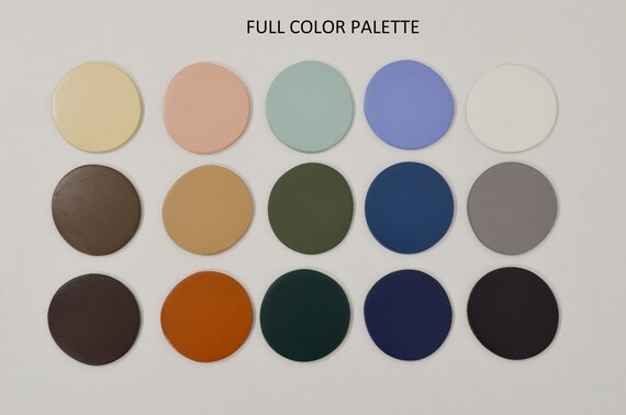 Naaya Ceramic COLOR SWATCHES Color Palette Finishes Color | Etsy
